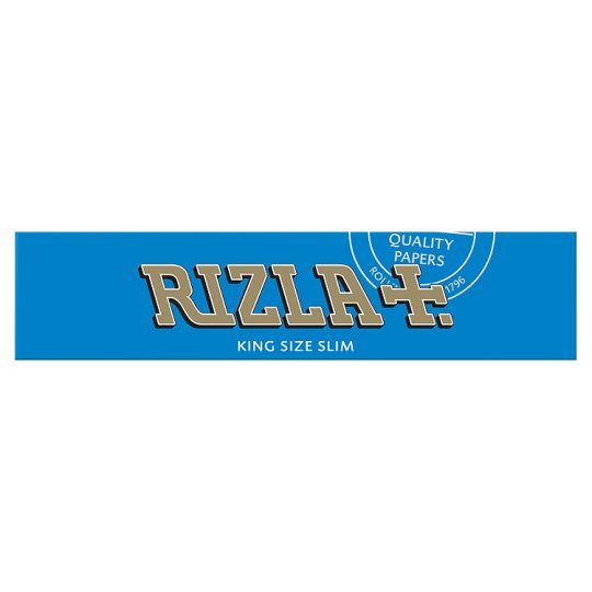 Rizla Blue King Size Slim Rolling Papers | Johnny's Tobacconist