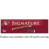 Signature Red Filter Cigarillos WAS CAFE CREME - Johnny's Tobacconist