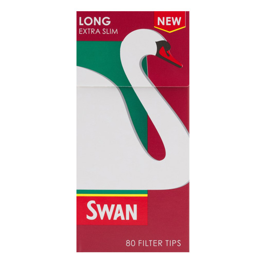 Swan Long Extra Slim Filter Tips - Johnny's Tobacconist