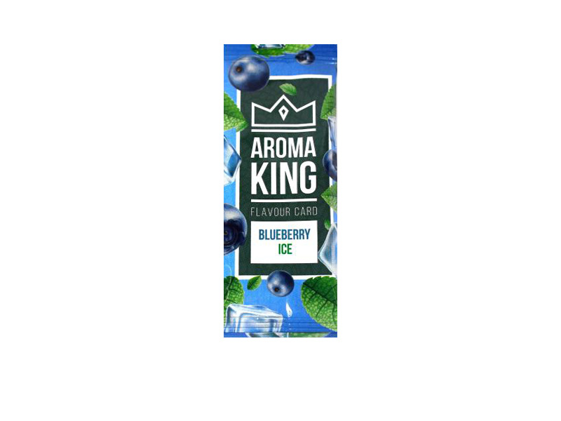Aroma King Blueberry Ice Flavour Infusion Card - Johnny's Tobacconist