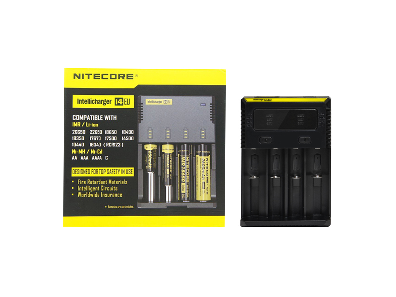 Nitecore New I4 Intellicharger - Johnny's Tobacconist