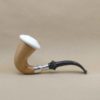 Calabash with Silver Capping Meerschaum Pipe - Small - Johnny's Tobacconist