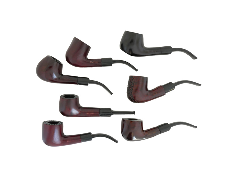 Hardwood 9mm Filter Pipe - Various Styles - Johnny's Tobacconist