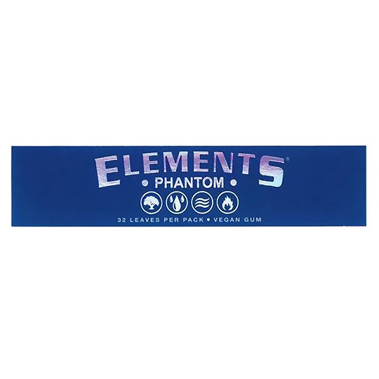 Elements Phantom King Size Rolling Papers - Johnny's Tobacconist